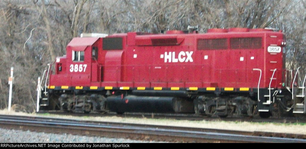 HLCX 3857, conductor's side view